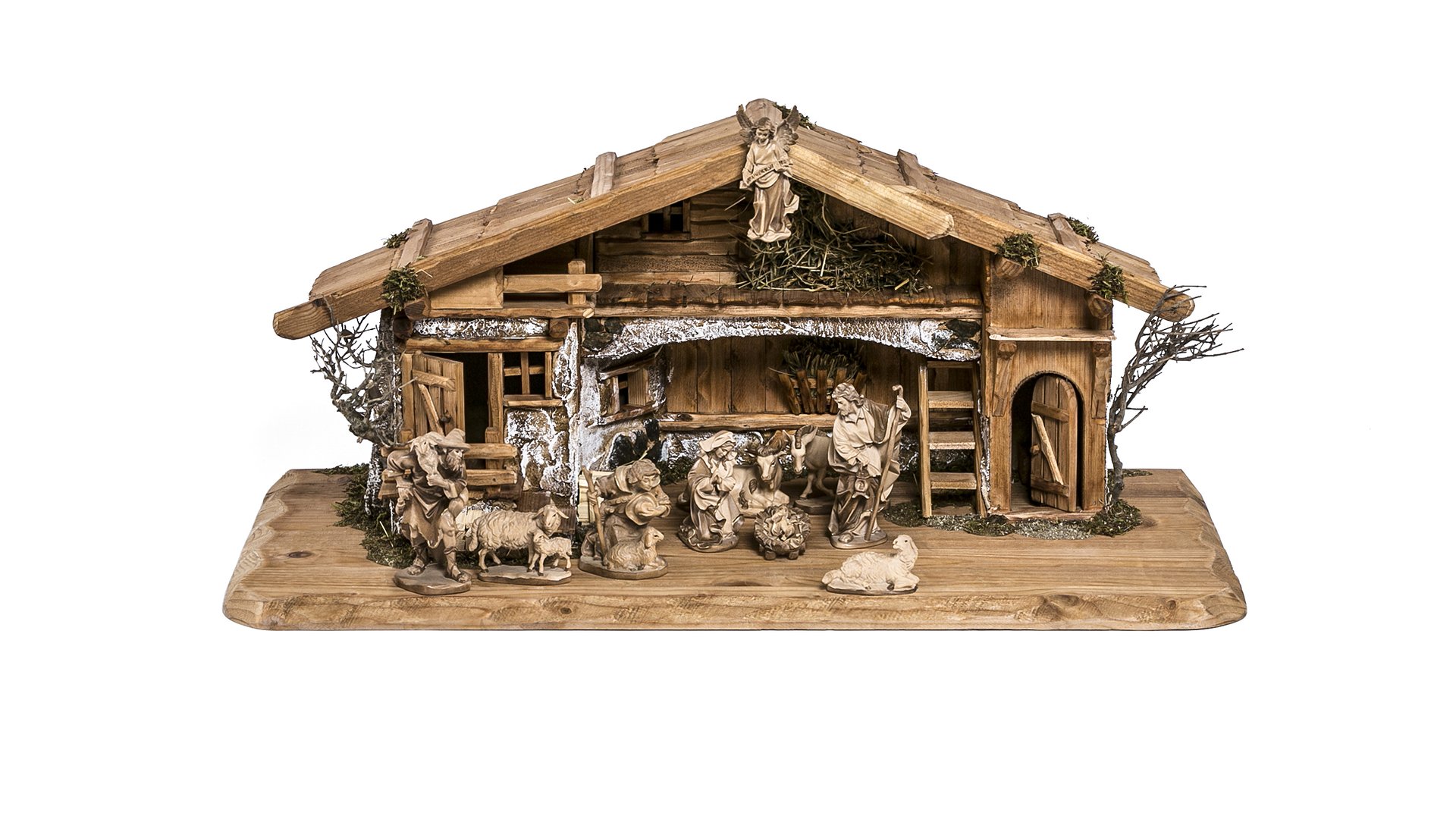 Set 10 pieces with stable