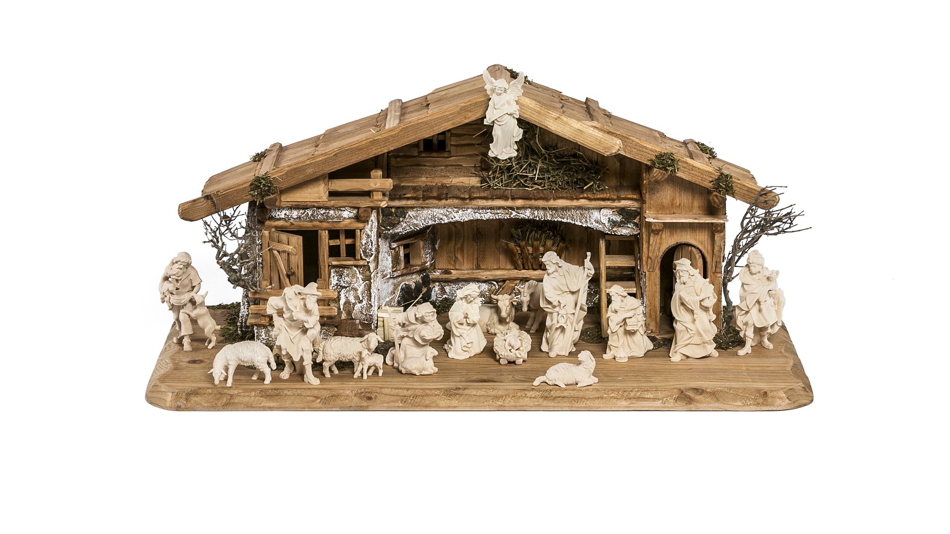 Set 15 pieces with stable