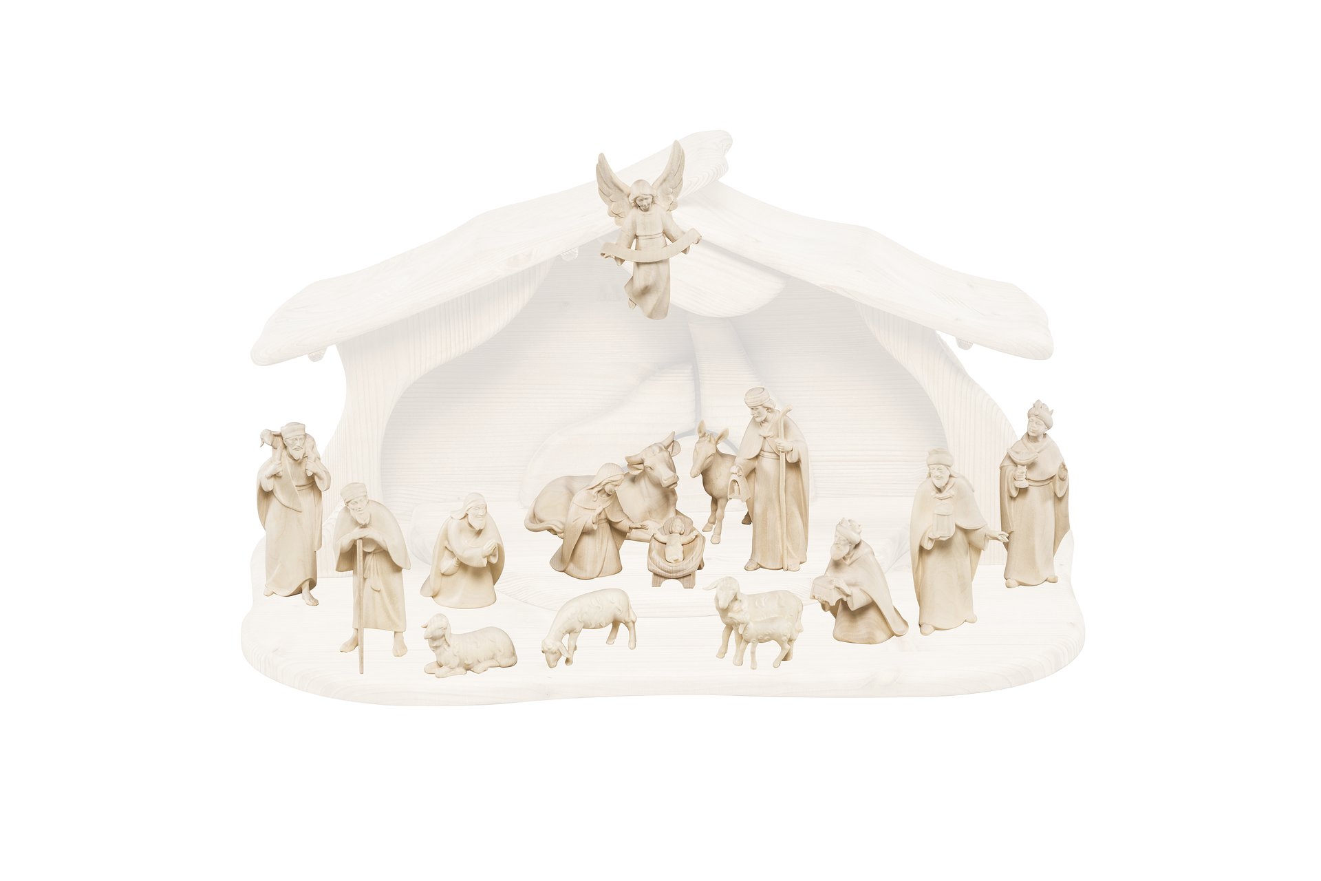 Set 15-teilig - Lignoma-Krippe Orientalisch