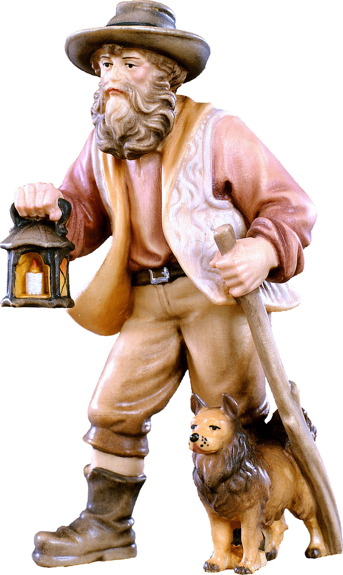 Shepherd with lamp