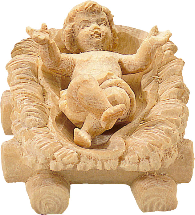 Jesus with crib