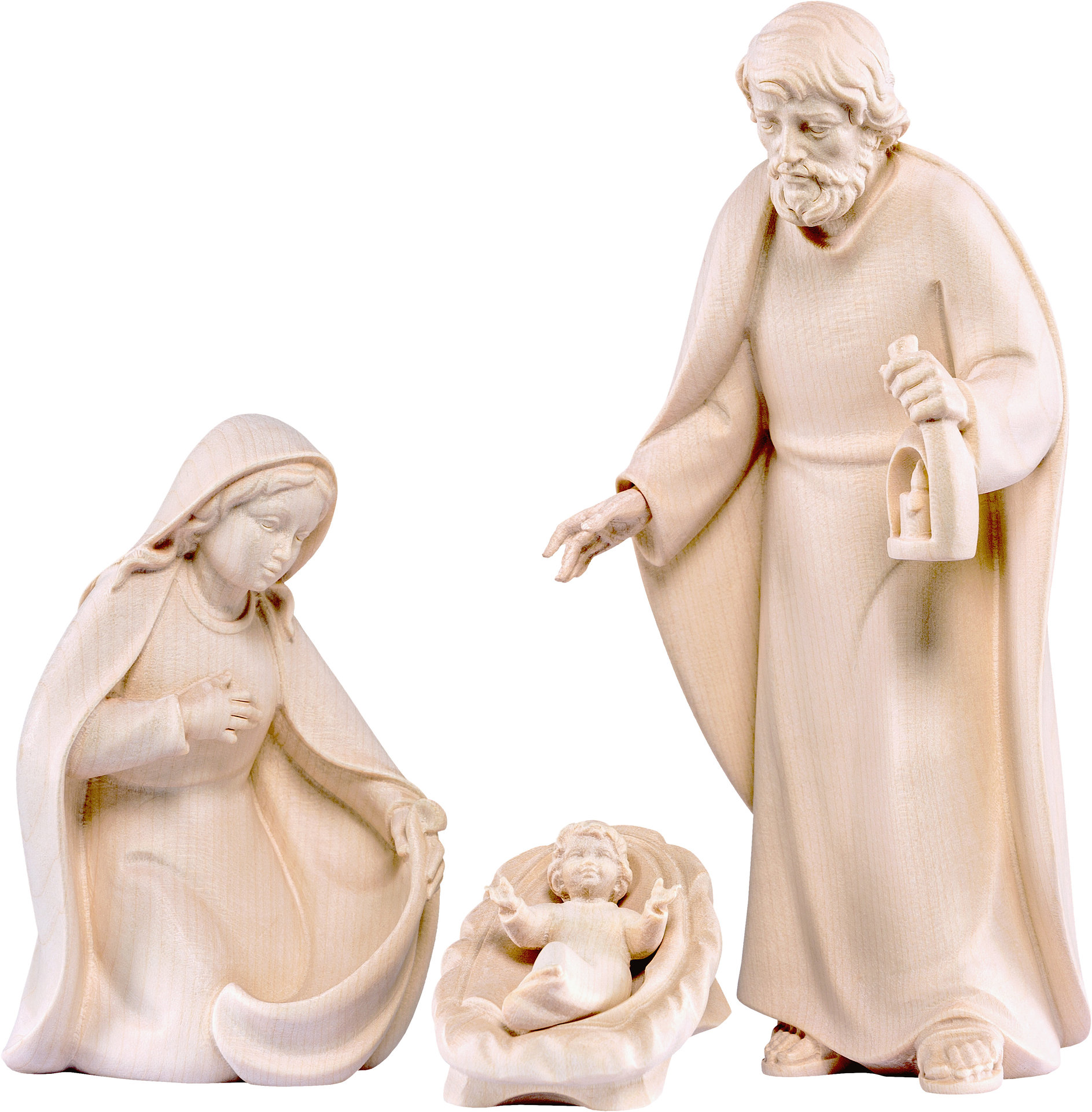 Holy family with crib