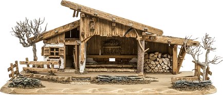 Krippenstall aus Holz » Holzkrippe von Lignoma